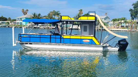 Rent this 24' Tropical Pontoon on Anchor