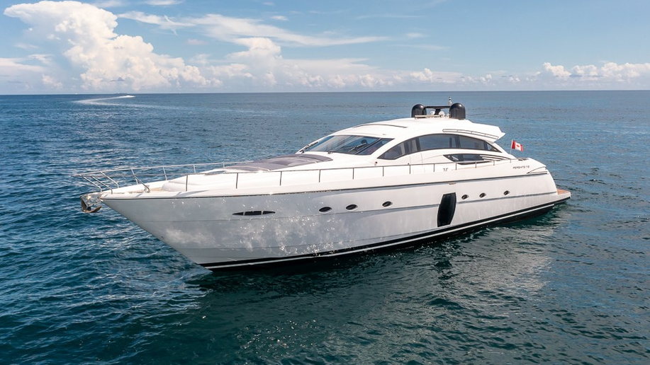 Rent this 75' Pershing on Anchor