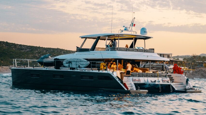 Rent this 64' Lagoon on Anchor