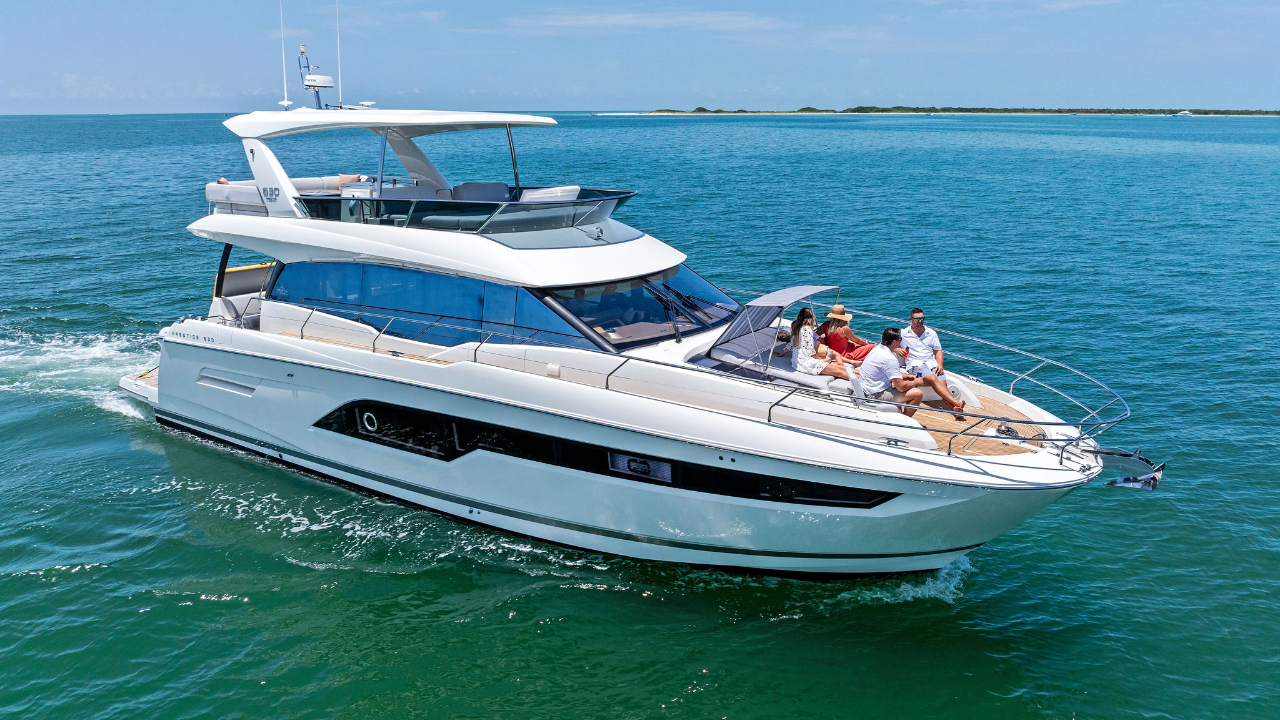Rent this 63' Prestige on Anchor